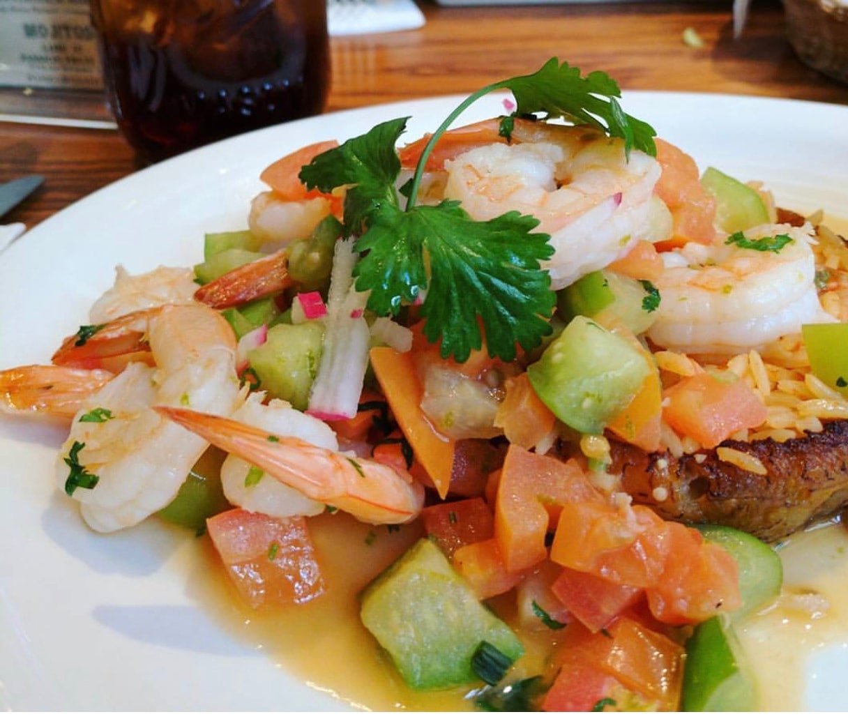 Tequila Lime & Fired Shrimp Rice | Maizal Restaurant